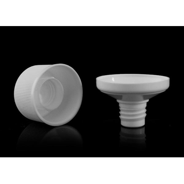Quality Polyethylene Plastic Cosmetic Tube Head / Soft Laminated Tube Dia 28mm for sale