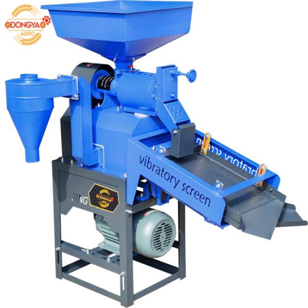 Quality Single Phase 6N50V Vibration Rice Mill Machine 300KG per hour capacity for sale