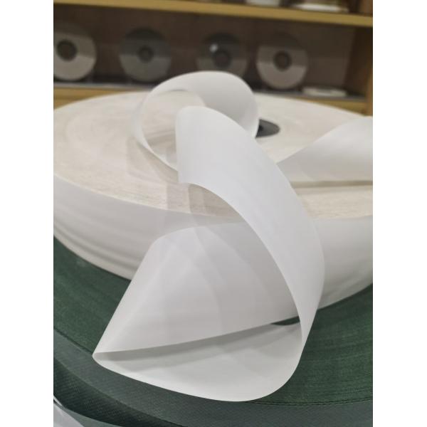 Quality Polypropylene PP Adhesive Tape Cable Material And Accessory White Heat Resistant for sale