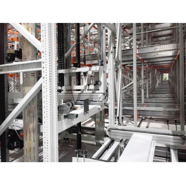 Four-Way Shuttle Pallet ASRS Cold Storage Warehouse Automatic Storage and Retrieval System Pallet Runner Racking