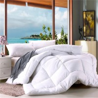 Quality Luxury Anti Pilling Hotel Comforter Set Hotel Collection White Quilt for sale