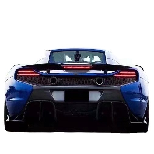 Quality Sell Like Hot Cakes for McLaren MP4-12C 625C 650S Carbon Fiber Body Kit Upgraded 675LT Style Side Skirt Rear Diffuser for sale
