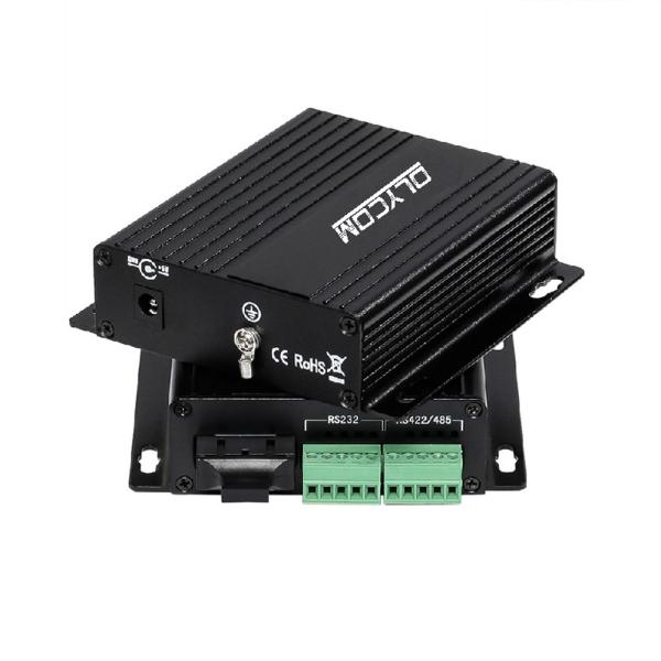 Quality Industrial Serial Fiber Converter Serial RS232/RS422/RS485 To Fiber for sale