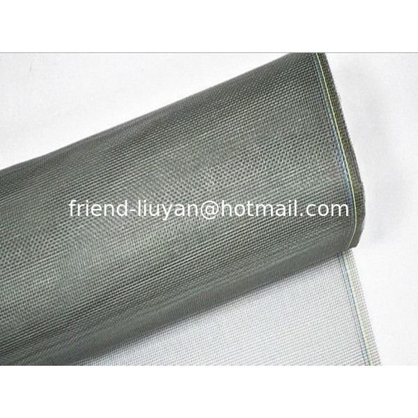 Quality Wood Frame Window Mosquito Net Rolls 18x16mesh 115gsm Window Screen for sale