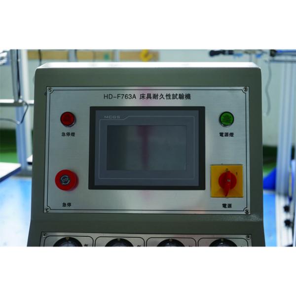 Quality Mattress Fatigue Tester / Furniture Testing Machine With LCD Controller for sale