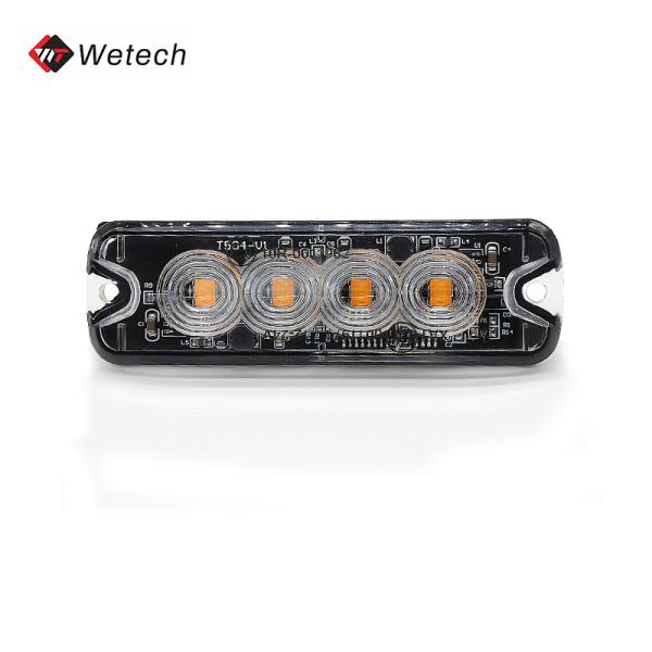 Quality 12V - 24V LED Strobe Warning Lights IP67 Side Flashing Strobe Light For Vehicle for sale