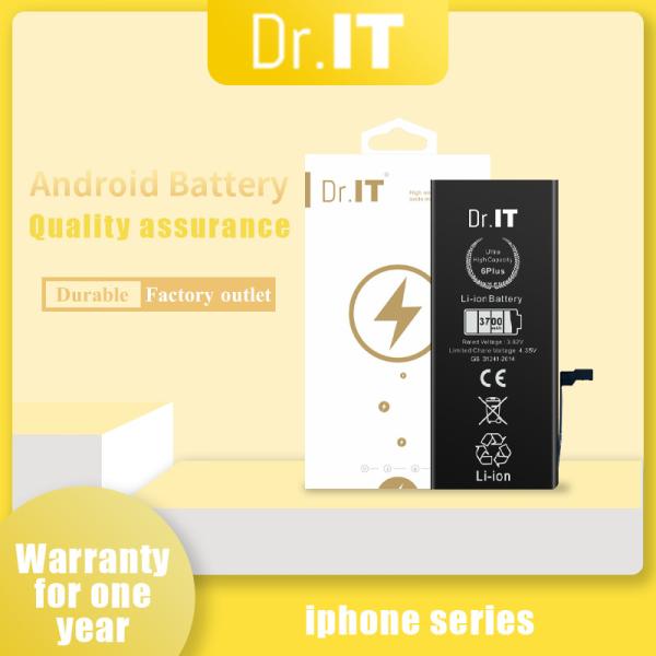 Quality Li Ion type 6 PLUS Iphone High Capacity Battery 3700mAh A+++ Grade for sale