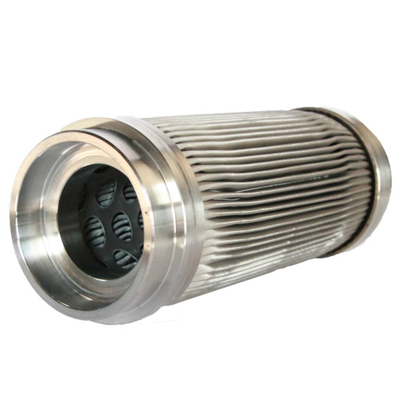 Quality 5um Natural Gas Filter Cartridge ,  40mm Sintered Metal Filter Elements for sale