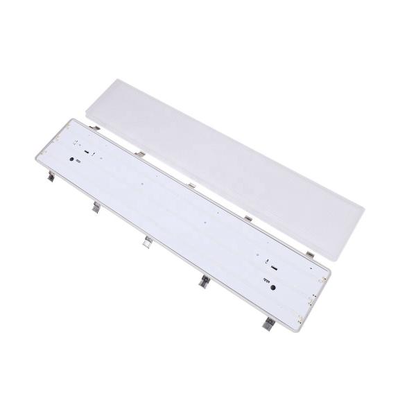 Quality 100W 3500K 4FT LED Vapor Tight Light Fixture with Transparent Polycarbonate for sale