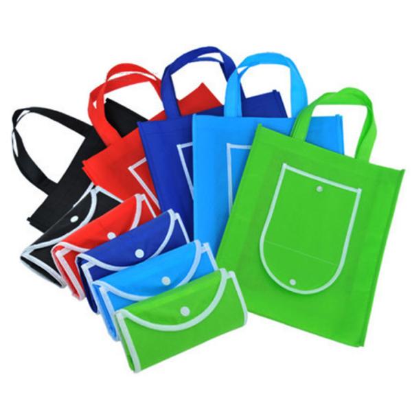 Quality Traval Heat Transfer 36X20cm 190T  Foldable Non Woven Bag for sale