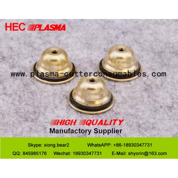 Quality 969-95-24960 Shield Cap For Komatsu 1.4mm Nozzle , Komatsu Plasma Cutting Machine Parts for sale
