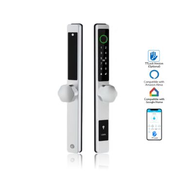 Quality TTLock Waterproof IP65 Wireless Door Lock for Hotel and Sliding Smart Narrow for sale