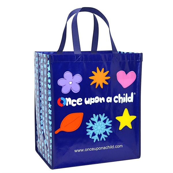 Quality Custom Printed Reusable Non Woven Shopping Bag Fabric With Heat Transfer Printing for sale