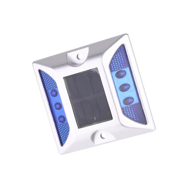 Quality Waterproof 5000mcd 115mm Solar LED Road Studs , Blue Cats Eye Road for sale