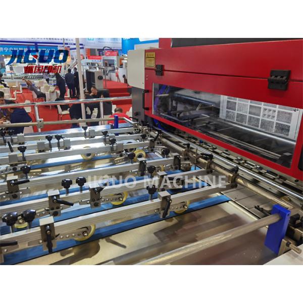Quality Gilding Gold Automatic Hot Foil Stamping Machine Creasing 1060X760mm Sheet for sale