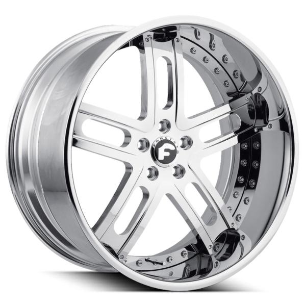 Quality Forgiato Estremo Deep Dish Chrome Wheels for sale