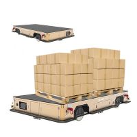 Quality Supplier Jaten Warehouse Autonomous Cars 50T Heavy Duty AGV Robot Material Handling Palletizing Smart Robot for sale