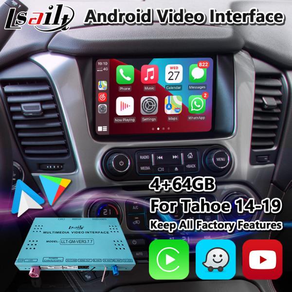 Quality Lsailt Android Carplay Multimedia Video Interface for 2014-2019 Chevrolet GMC for sale