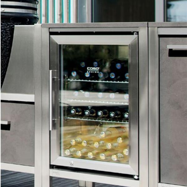 Quality Moistureproof Aluminium 304SUS Modular Kitchen Cabinets With Wheels for sale