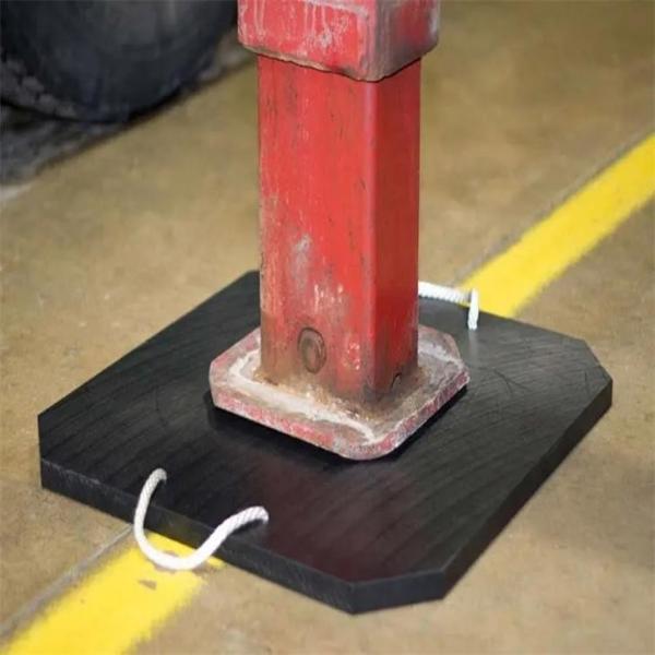 Quality Polyethylene Composite Outrigger Block Crane Pads PE Cribbing Sleeper Jack Mats for sale