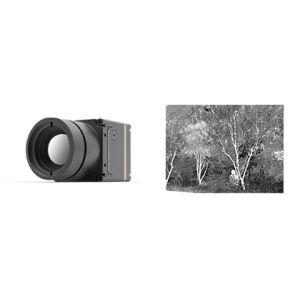 Quality 384x288 Resolution 12μm Pixel Size Vanadium Oxide Thermal Security Camera Core for sale