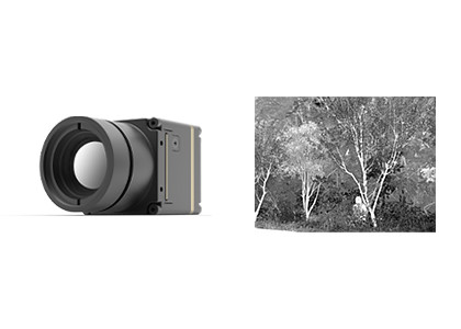 Quality 400x300 17μm Compact COIN Series Uncooled Thermal Camera Core for sale