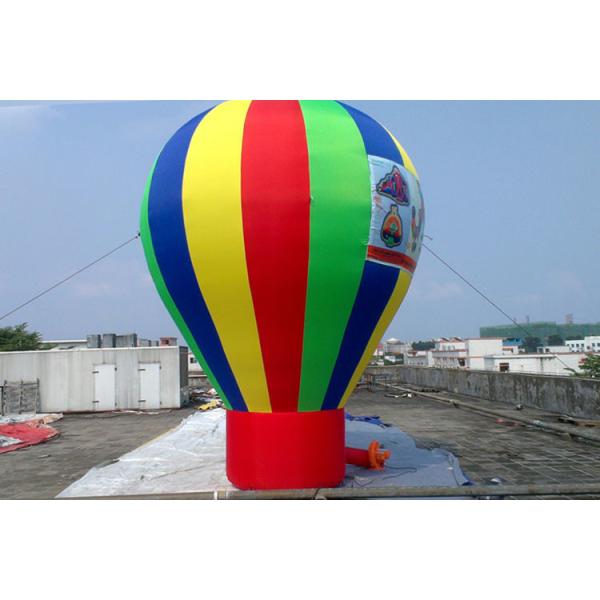 Quality Custom Rainbow Giant Inflatable Advertising Balloons For Promotion Events for sale
