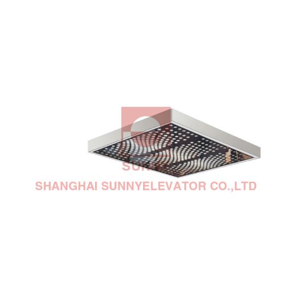 Quality Elevator Cabin Ceiling Car Top Light Panel Acrylic Material Customized Mirror for sale
