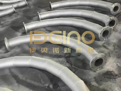 Ceramic Lined Pipe Wear Resistant Piping Fitting