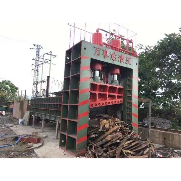 Quality Industrial 315Ton Gantry Shear With 1300mm Blade For Scrap Metal Recycling for sale