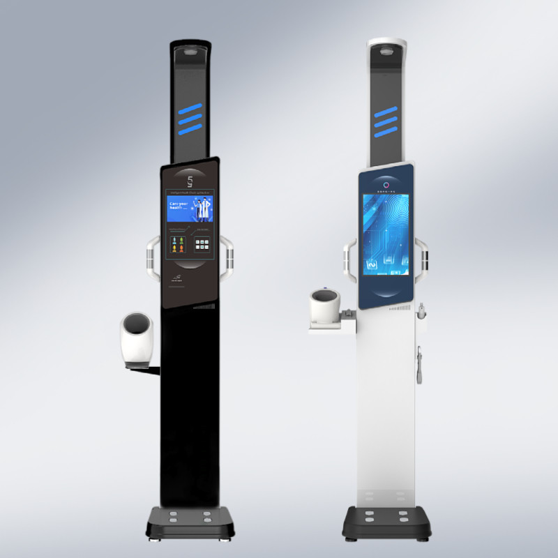 Quality AC100-240V Intelligent Gym Standing Body Composition Scale with Voice Recognitio for sale