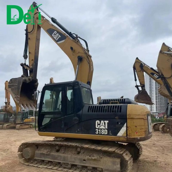 Quality Original Cat318d L Excavator for Sale at Low Price, High Performance Used Cat318d Excavator, Crawler Hydraulic Excavator, Used Excavator for sale