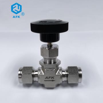 Quality PTFE High Pressure Needle Valve EN3.1 6000psi Stainless Steel for sale