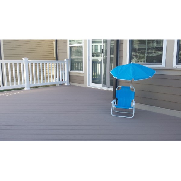 Quality 2200mm Splinter Free WPC Deck Flooring Composite Capped Wood Wpc Decking Boards for sale
