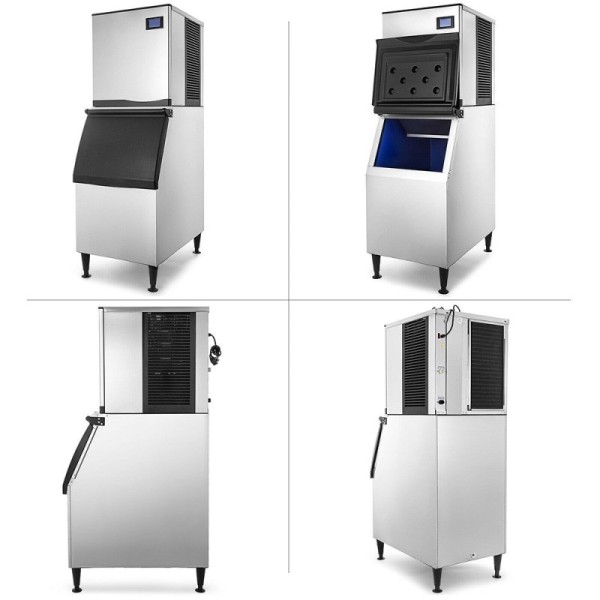 Quality 22mm Cube Ice Machine 450kg Capacity Suitable for Bars Dance Halls and for sale