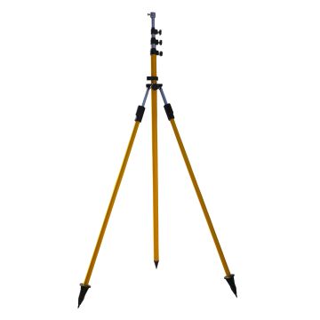 Quality Twist Lock Range Pole With Prism GNSS Prism Pole Bipod for sale