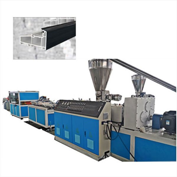 Quality LED Lamp Plastic Profile Extrusion Machine 250kg/H WPC Profile Production Line for sale