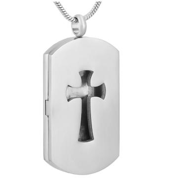 Cross Stainless Steel Locket Aromatherapy Essential Oil Perfume Diffuser