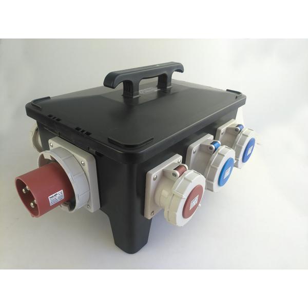 Quality Black Load Master Generator Power Distribution Box With Overcurrent Protection for sale