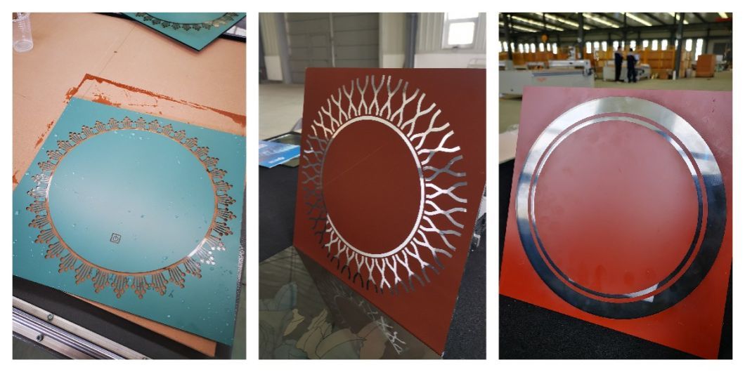 Laser Marking Engraving Mirror Manufacturing Machine Large Working Area Makeup Mirrors