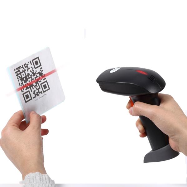 Quality Bluetooth Handheld Barcode Scanner For Supermarket / Warehouse / Mobile Payment for sale