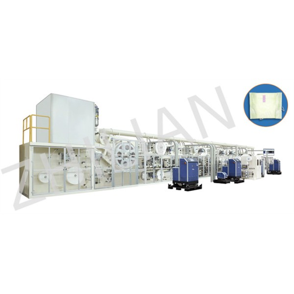 Quality 600pcs / min Sanitary Napkin Making Machine Women Easy Opening Packing for sale