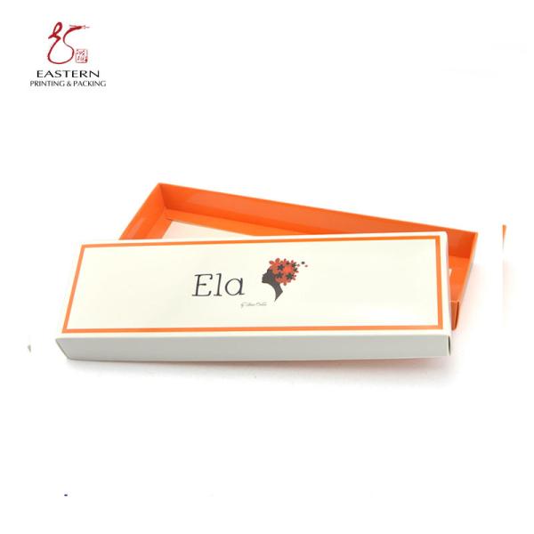 Quality Glossy Lamination Cosmetic Packaging Paper Box With Lid And Bottom for sale
