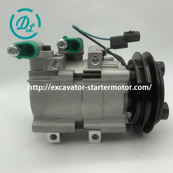 Quality EexcavaStart HS18 Excavator AC Compressor 24V 10957C UAC CO for sale