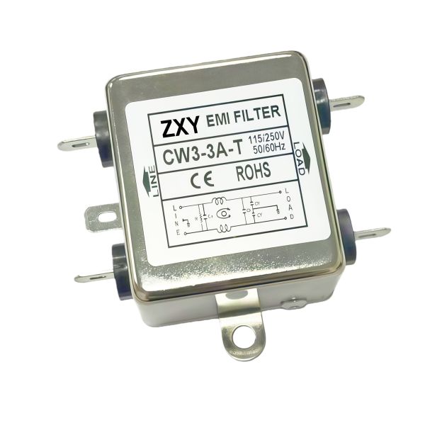 Quality CW3-3A-T Plug-In-Single Phase AC CW3-6A/10A/20A-T Power Filters EMI Power Supply for sale