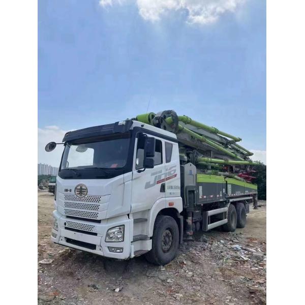 Quality ZLJ5350THBJE 49X-6RZ Used Concrete Pump Truck Hydraulic Machining for sale
