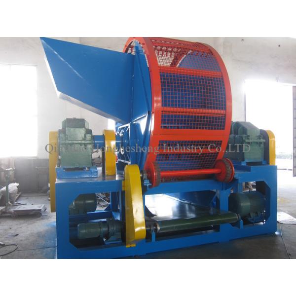 Quality Factory Prices Double Shaft Old Tyre Scrap Tire Shredder Shredding Machines For Sale for sale