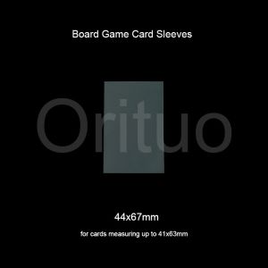 Quality 44x67mm Board Game Sleeves Polypropylene Card Protection Sleeves Cpp for sale