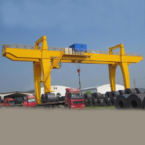 Quality Customized Travelling Box Type Double Girder Gantry Crane With Electric Trolley for sale