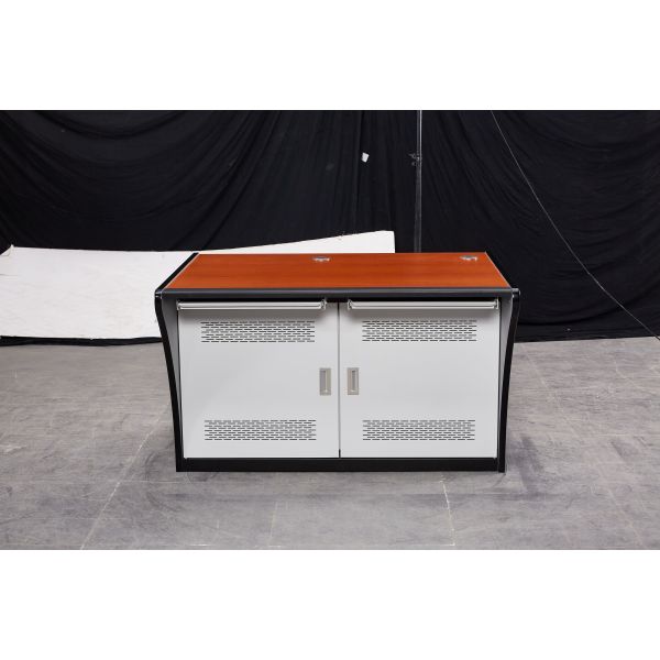 Quality Home Office Control Center Desk Double Seat PC Desk with Laboratory Console and for sale